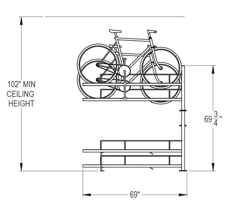 High Density Bike Storage
