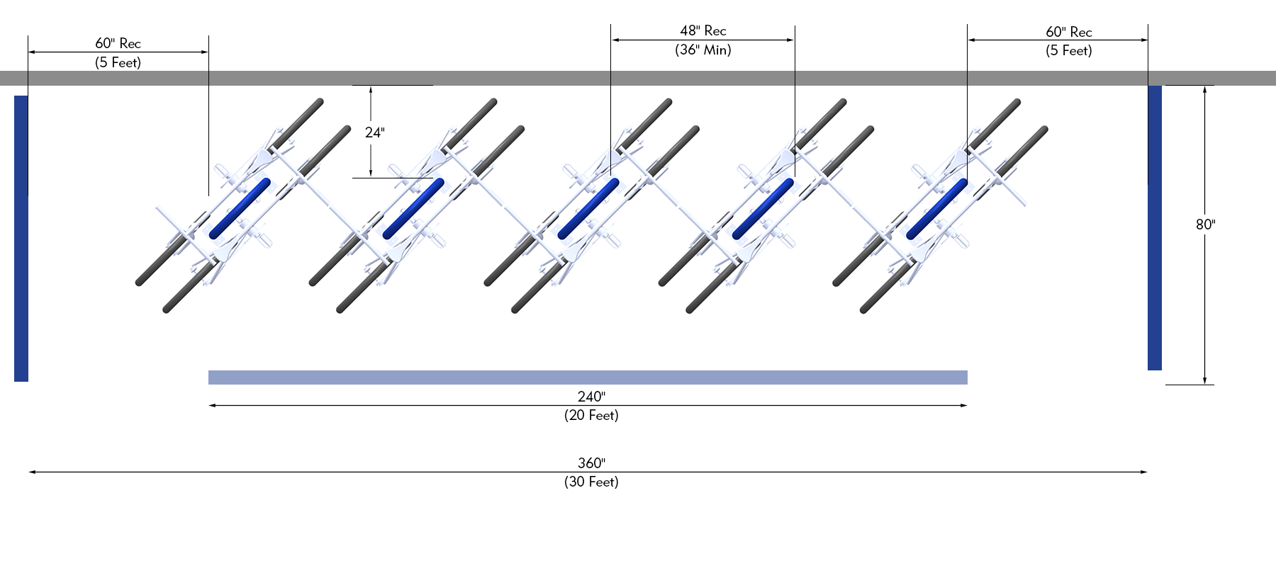 Standard Bike Parking Dimensions