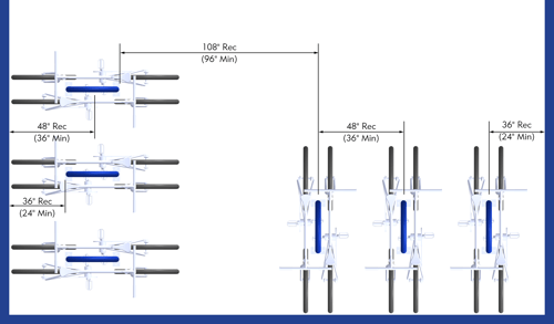 Standard Bike Parking Dimensions