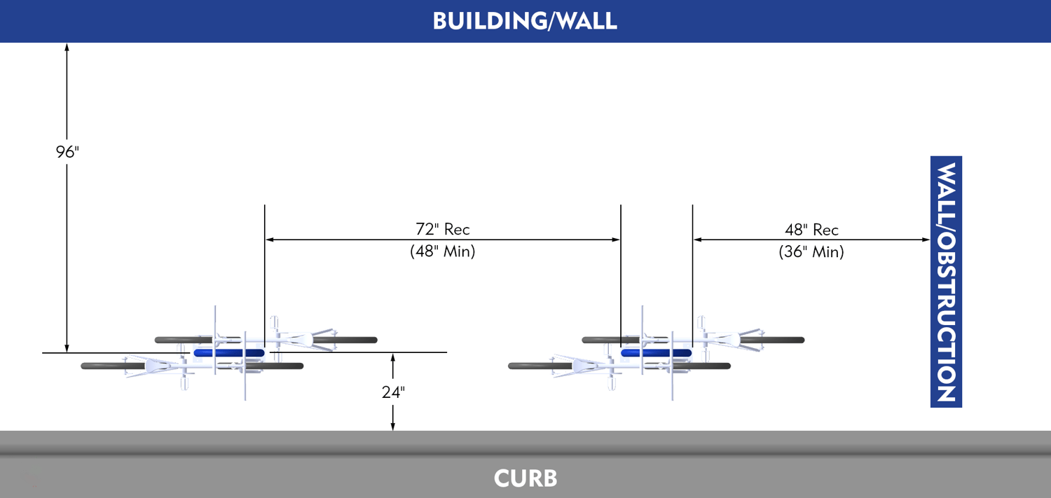 Standard Bike Parking Dimensions