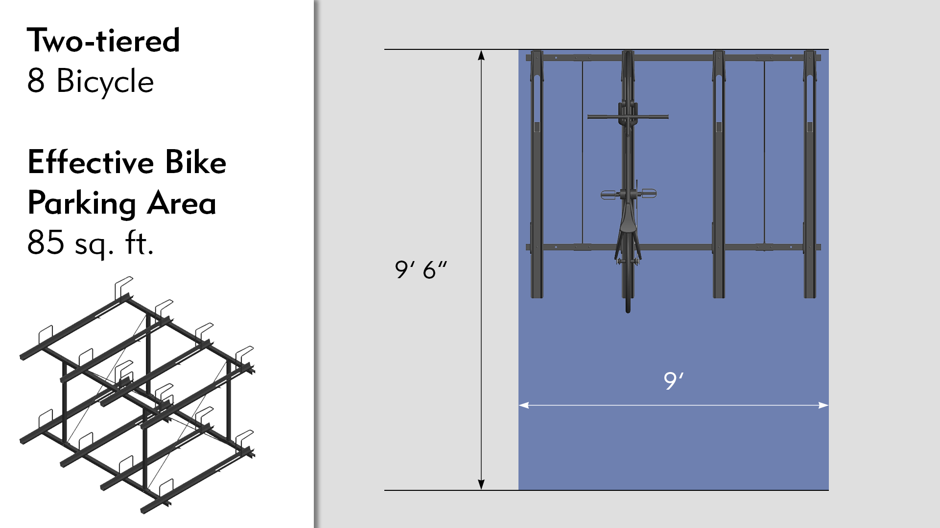 Comparing High Density Bike Racks