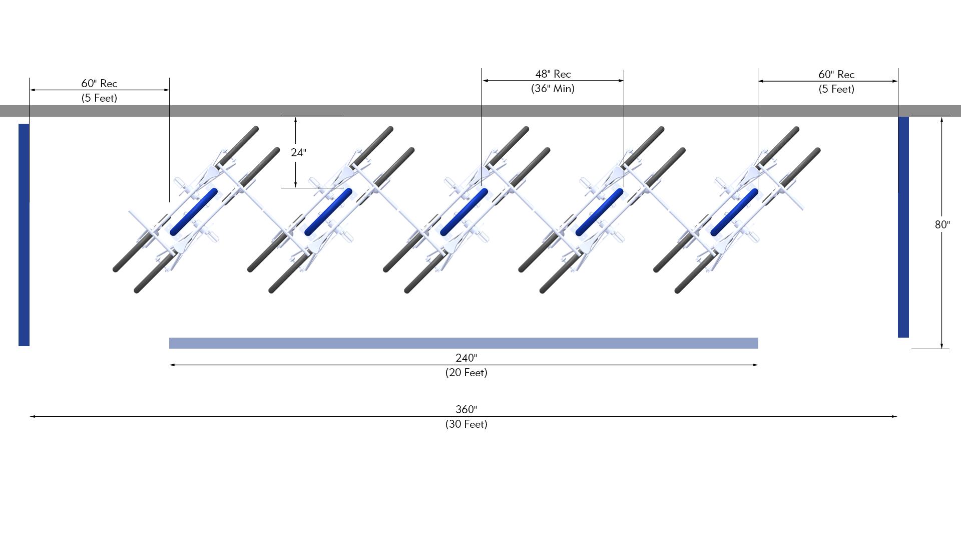 Bike Corral Design for Onstreet Bike Parking