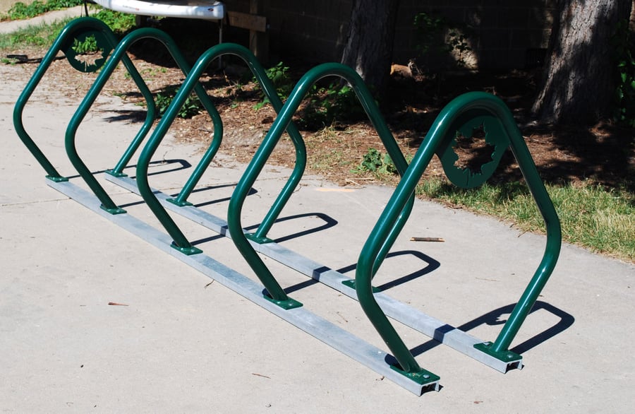 Custom Bike Racks: Village of Maple Bluff