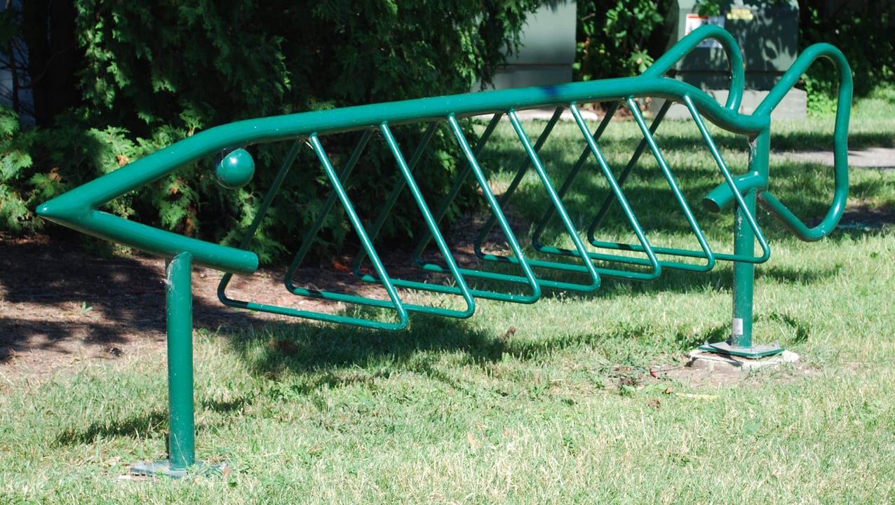 Custom Bike Racks: Village of Maple Bluff
