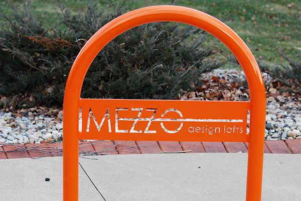 Logo Custom Bike Racks