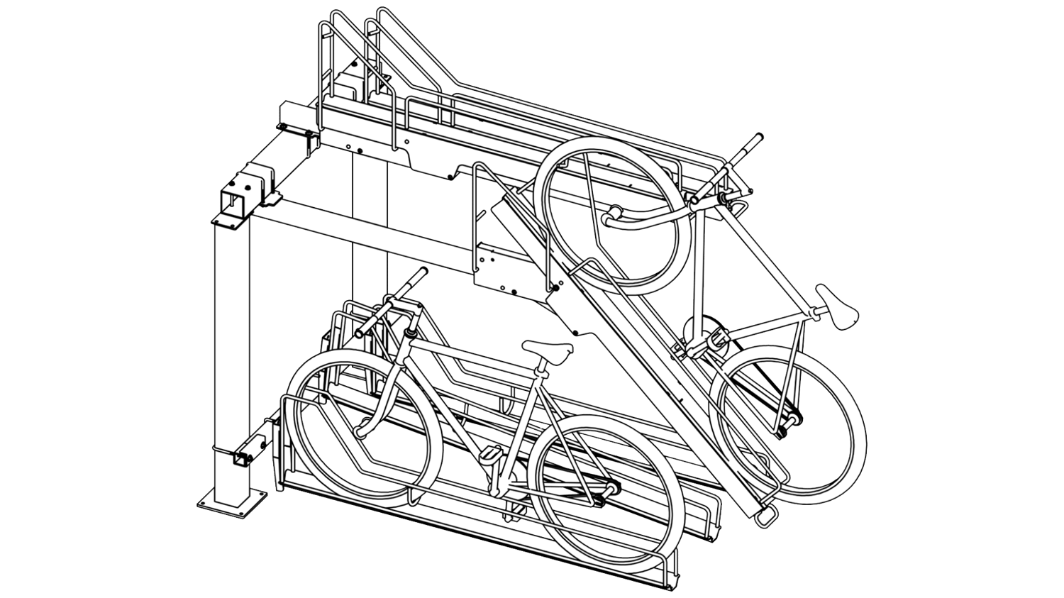 High Density Bike Storage