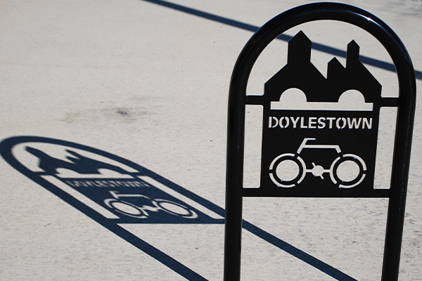 Logo Custom Bike Racks