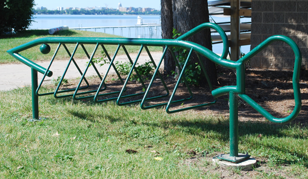 Fish Bike Racks and Other Aquatic Animals